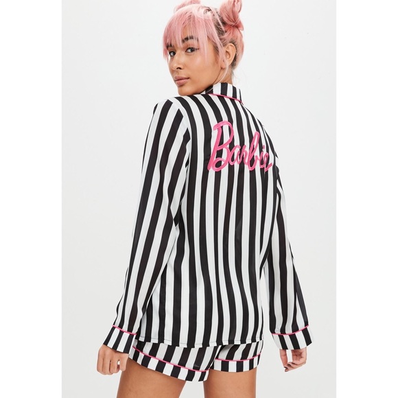 Missguided | Intimates & Sleepwear | Barbie X Missguided Stripe ...